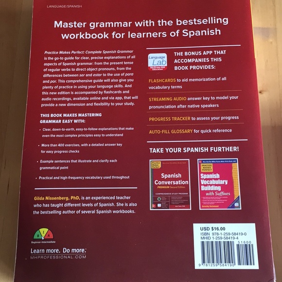 Other | Complete Spanish Grammer | Poshmark